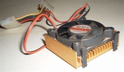 Vintage Socket 7 Pentium Copper Cooler For Non ZIF Socket Motherboards For Sale In
