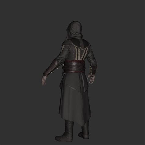 影视级刺客信条角色模型