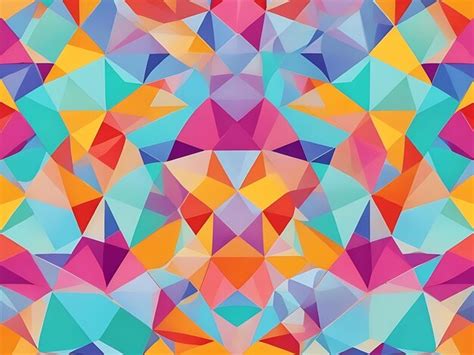 Premium Ai Image Triangles Polygon Geometric Royalty Graphic Ai Generated