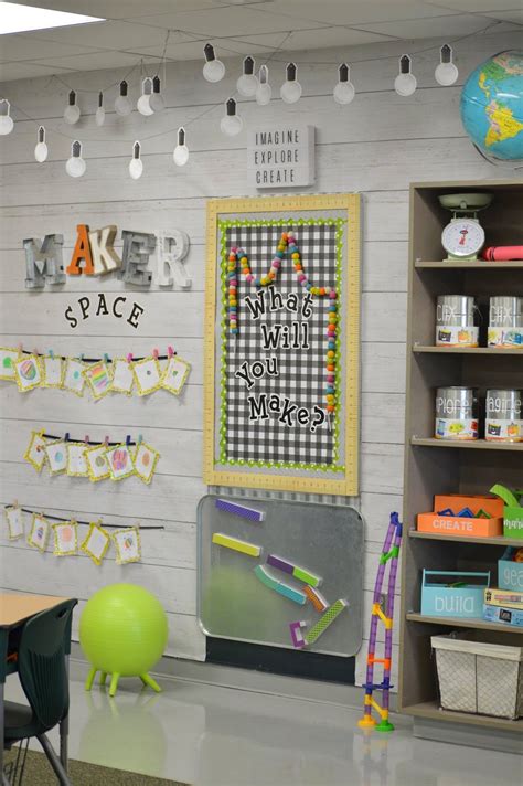 Classroom Reveal Stem Themed Maker Space Perfect For Back To School
