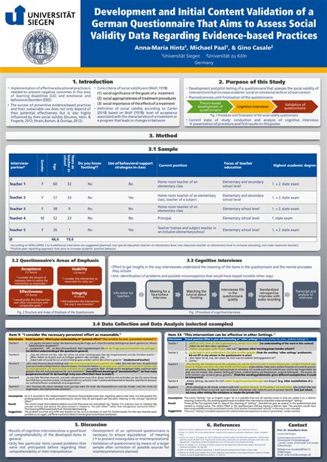 Pdf Development And Initial Content Validation Of A German