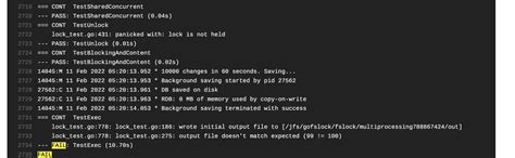 Ci Fslock Test Fail Issue Juicedata Juicefs Github