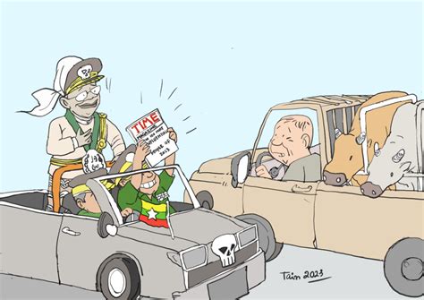 Pa Zi Gyi Residents Displaced Min Aung Hlaing One Of Times Most Influential People Dvb