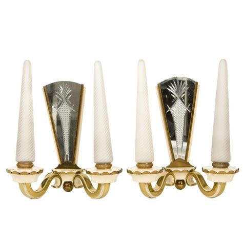 Massive Pair Of French Sconces At 1stdibs