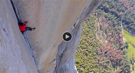 Watch First Video Footage Of Alex Honnold Free Soloing El Capitan