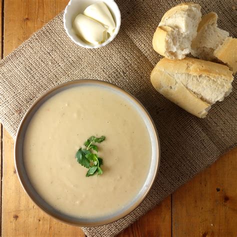 Roast Parsnip Parmesan Soup
