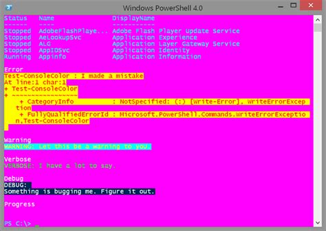 How To Change PowerShell Console Font And Background Colors