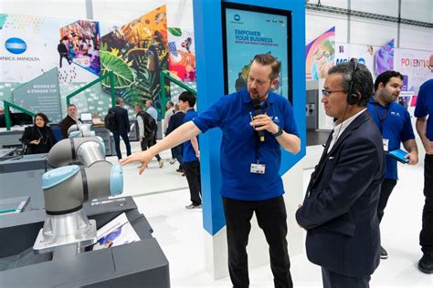 Cobot Automation By Konica Minolta On Linkedin Collaborative Robots And Smart Automation