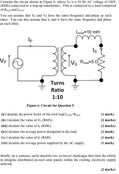 Solved Consider The Circuit Shown In Figure 6 Where Vp Is A Chegg Com