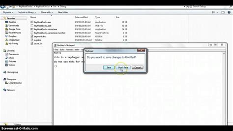 Basic Keylogger Free Troll Your Friends Youtube