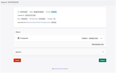 Bulk Import Shopify B2b Companies Matrixify App