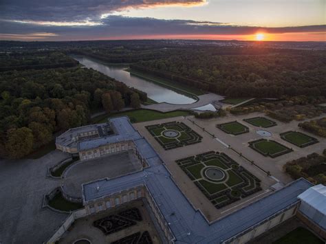 Château De Versailles Vue Aérienne Du Grand Trianon