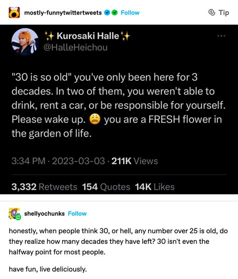 Reminder That 30 Isnt Old R Fuckimold