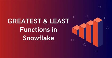 Greatest And Least Functions In Snowflake Thinketl