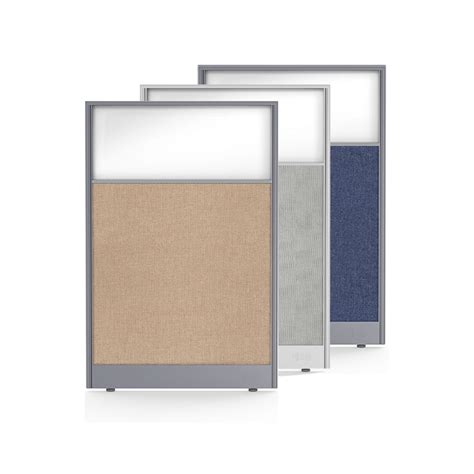 45t Pvc 상단유리 파티션 높이 1200 45t Pvc 파티션 지에스사무용가구