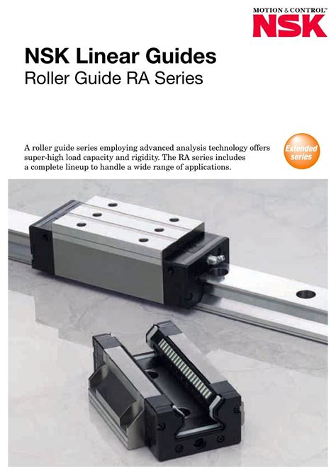 Nsk Linear Guides