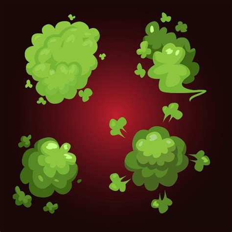 Vibrant Clover Clusters On Crimson Backdrop Jiffy Designs