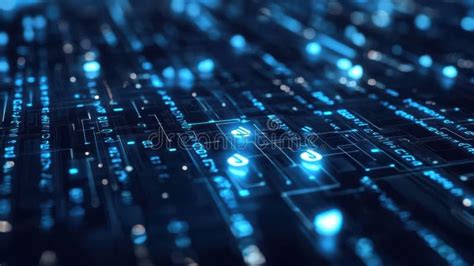 Quantum Encryption Technology Ensuring Ultra Secure Communication Between Devices Stock