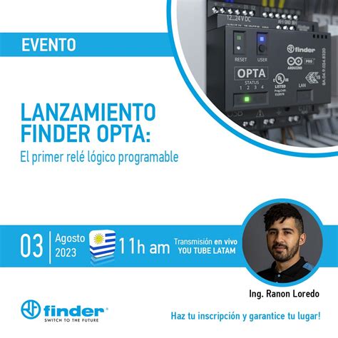 Con Gusto Te Invitamos A Participar Del Evento De Lanzamiento Del Primer Relé Lógico Programable