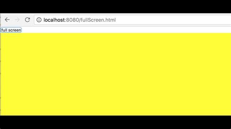 Webgl Native Fullscreen Programmingtil Webgl Video Tutorial