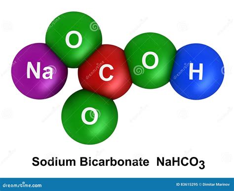 Sodium Bicarbonate Stock Illustration Illustration Of Hydrogenh 83615295