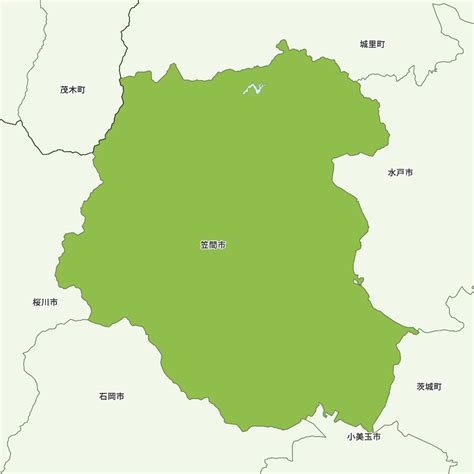茨城県笠間市の地図 Map It マップ・イット