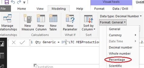 Solved How To Show Data As Original Data Type Percenta Microsoft Fabric Community