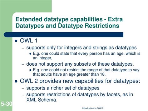 Ppt Introduction To Owl 2 Powerpoint Presentation Free Download Id2086550