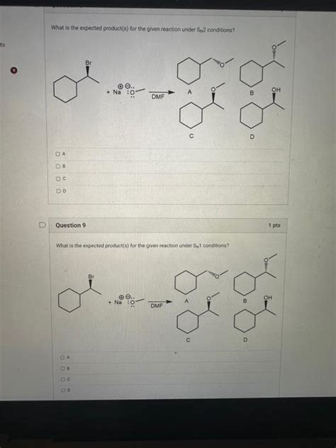 Solved What Is The Expected Product S For The Given Chegg Com