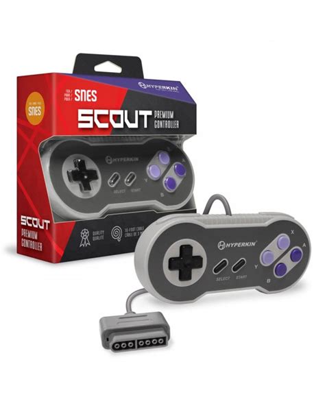 Buy Super Nintendo Snes Scout Premium Wired Controller
