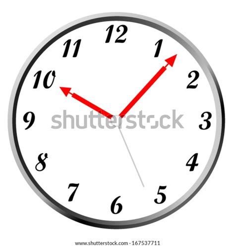 Creative Clock Face Design Stock Vector Royalty Free Shutterstock