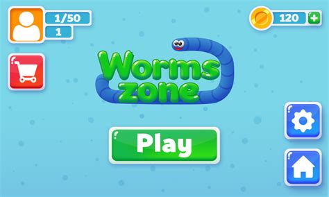 Ui And Logo For Worms Zone Game On Behance