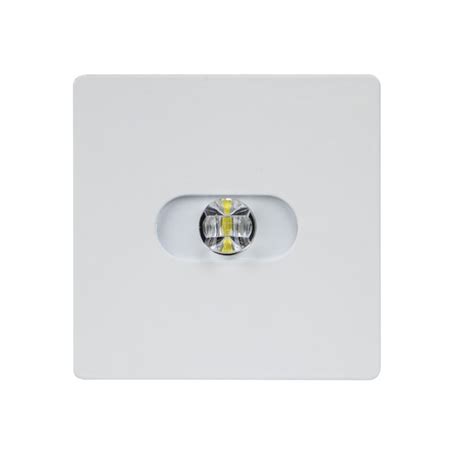 Teknoware Emergency Lumin Slimspot Ii Twta441wk 24 Vac Dc Dc Ip20 Emergency And Exit Light