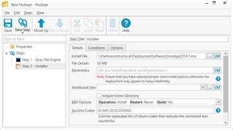 Deploy Smedge With Pdq Deploy Smedge