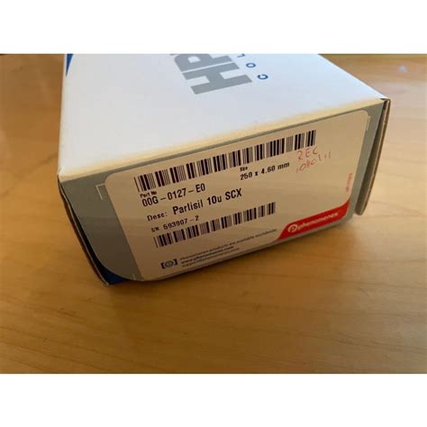 Hplc Phenomenex Partisil 10 Um Scx 250x4 6mm Lc Column 00g 0127 E0