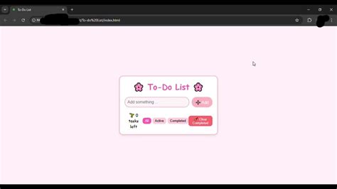 Web Praxis On Linkedin Webdevelopment Javascript Todolist Css