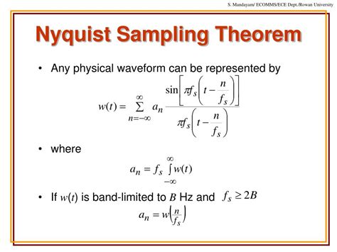 Ppt Electrical Communications Systems Ece09331 Spring 2007