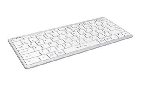 Wireless Keyboard Fbx51c Wireless Bluetooth A4tech White Vikiwat