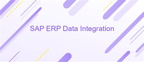 Sap Erp Data Integration Apix Drive
