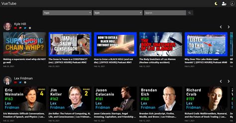 GitHub Jboullion VueTube A YouTube Clone For Saving And Searching Your Favorite Channels