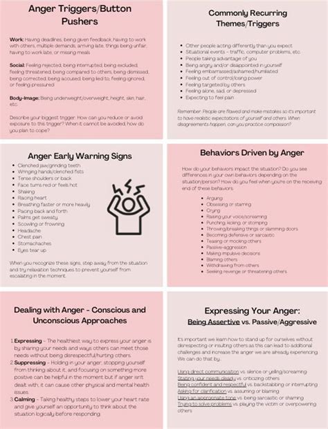 Strategies For Managing Anger Anger Management Decreasing Frustration