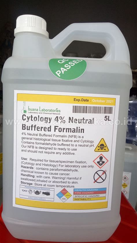 Jual Neutral Buffered Formalin 4 Malang Jual Neutral Buffered Formalin 4 Bali Jual Neutral