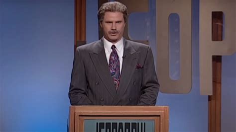 Will Ferrell Invokes Classic Snl Celebrity Jeopardy Quote As Reaction