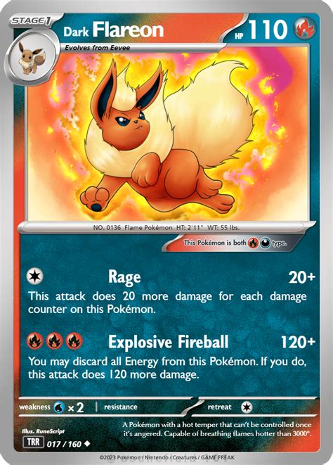 Flareon Runescript Poké