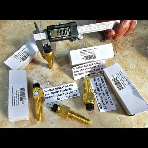 Jual VDO SWITCH WATER TEMPERATURE SENSOR 120C DRAT 14MM WATER SENDER SENSOR SUHU Jakarta