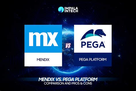 mendix vs pega platform comparison and pros and cons