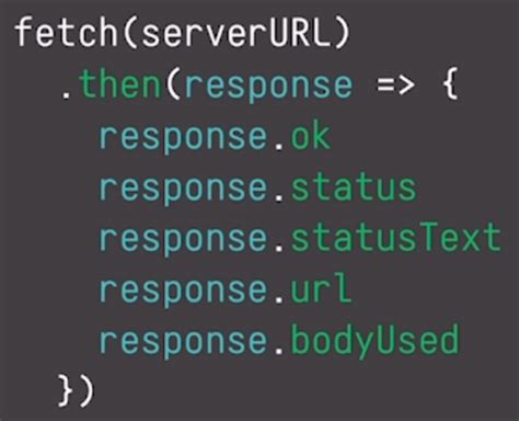 [javascript] fetch api