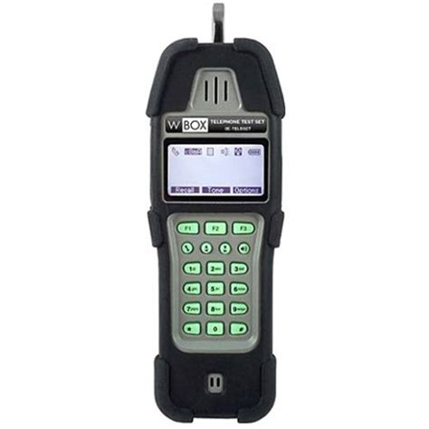 W Box 0e Telbset Telephone Test Set With Backlit Display