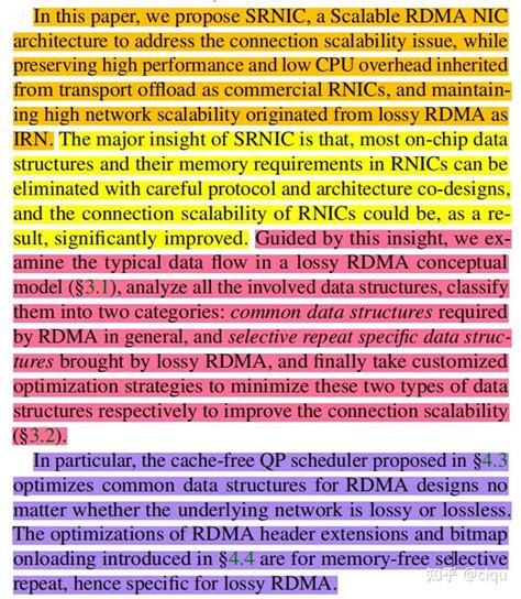 网络领域论文阅读笔记（一）—— Nsdi 2023 Track 1 Rdma Srnic A Scalable Architecture For Rdma Nics 知乎