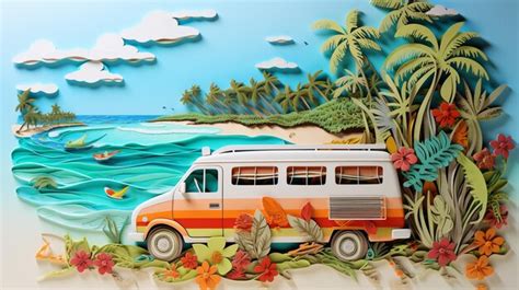 Premium Ai Image Tourist Illustration